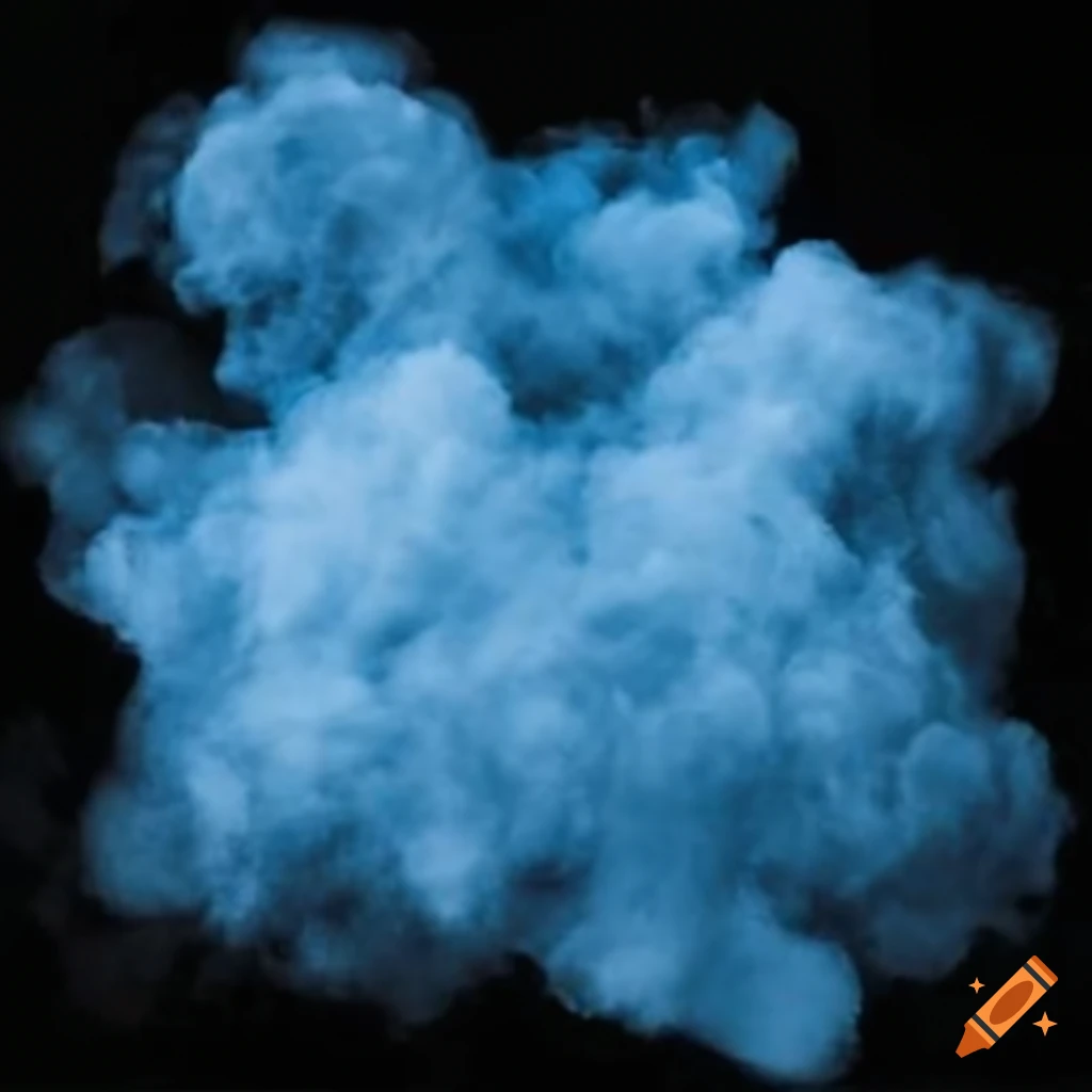 Texture of swirling smoke particles