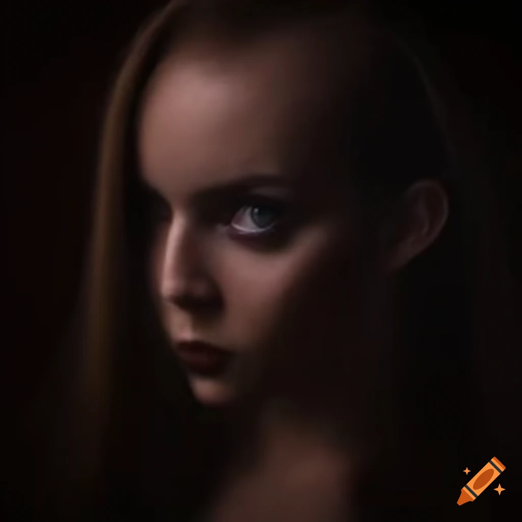 Portrait of a cunning female mastermind