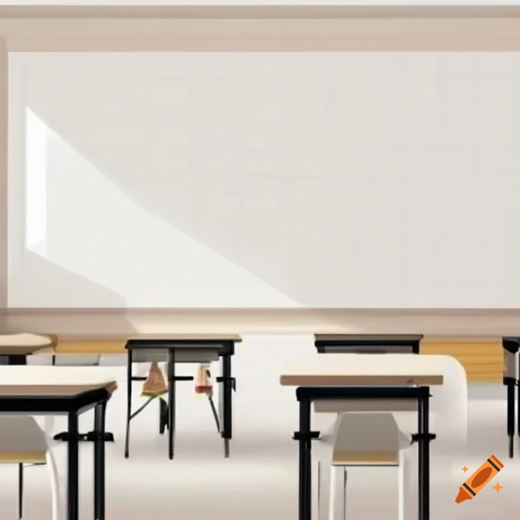 Minimalist vector school classroom on Craiyon