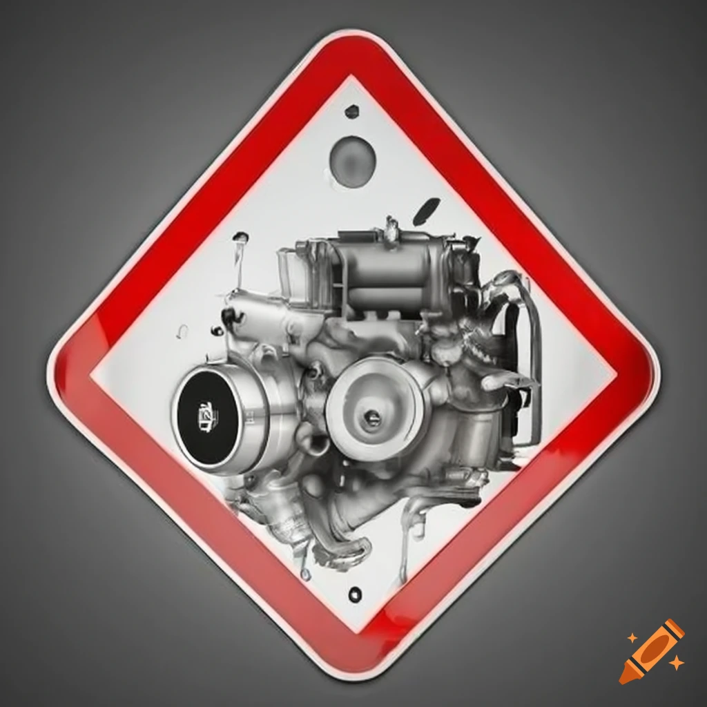 moving sign mechanics illustration on Craiyon