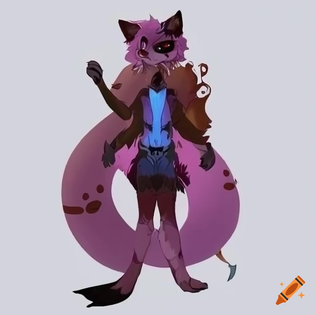 Furry character adoptable design