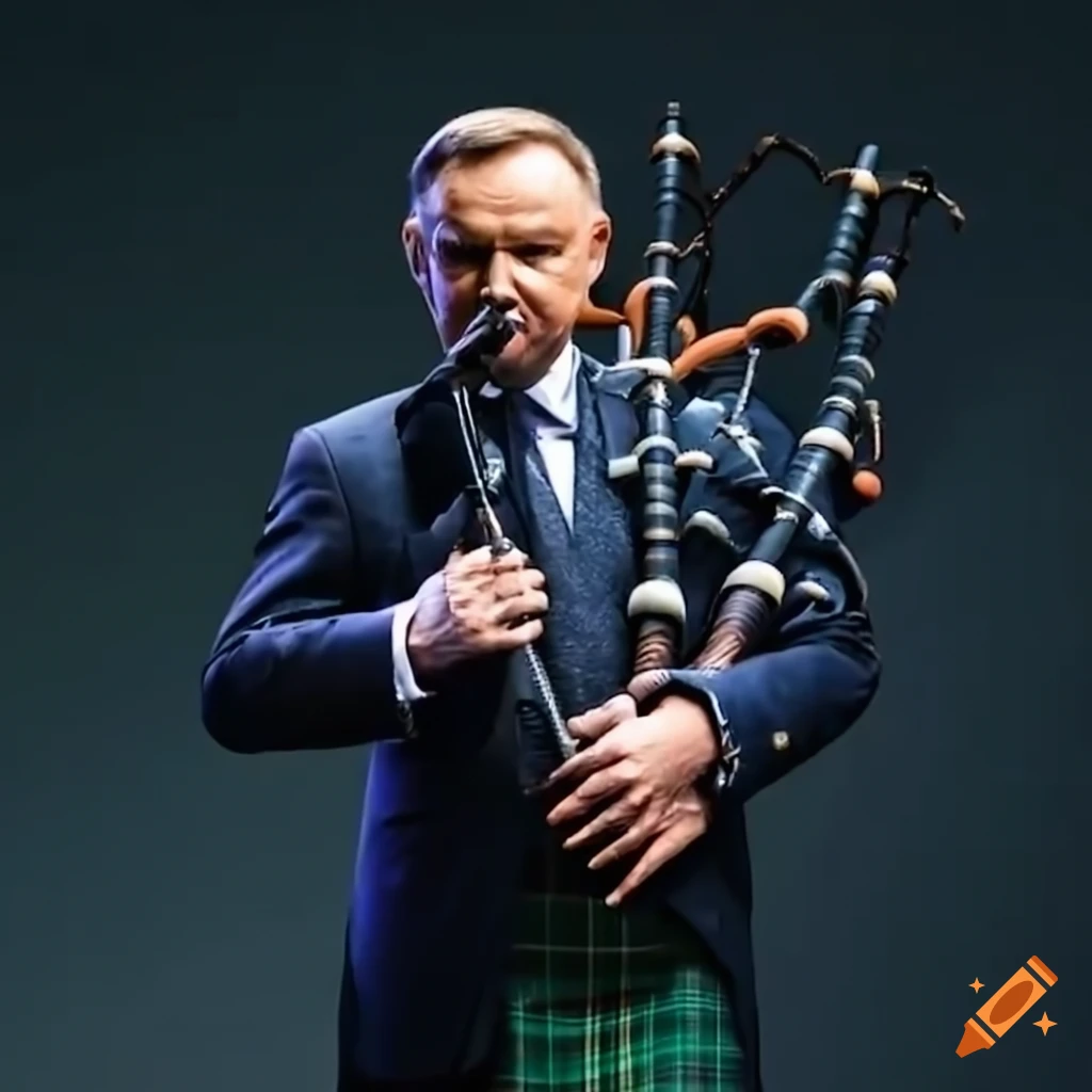 Bagpipes musical instrument on Craiyon