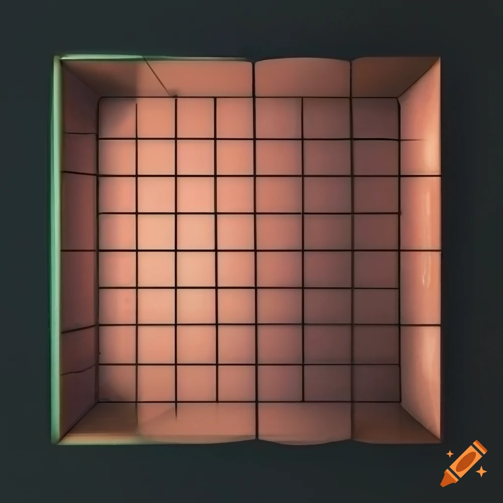 Square grid pattern