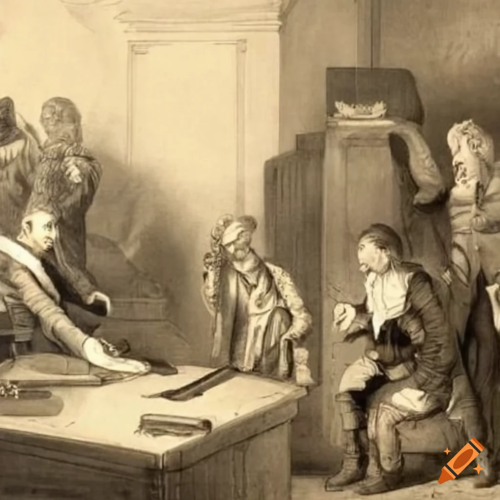 Engraving calling for fighting corruption in the 19th century on Craiyon