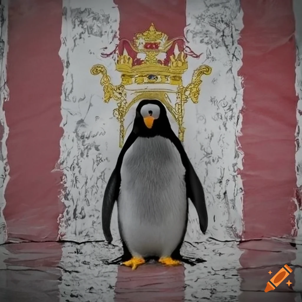 Flag of the holy penguin empire
