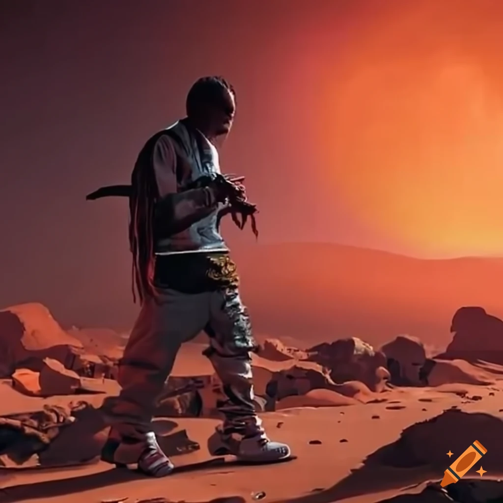 Travis scott on mars