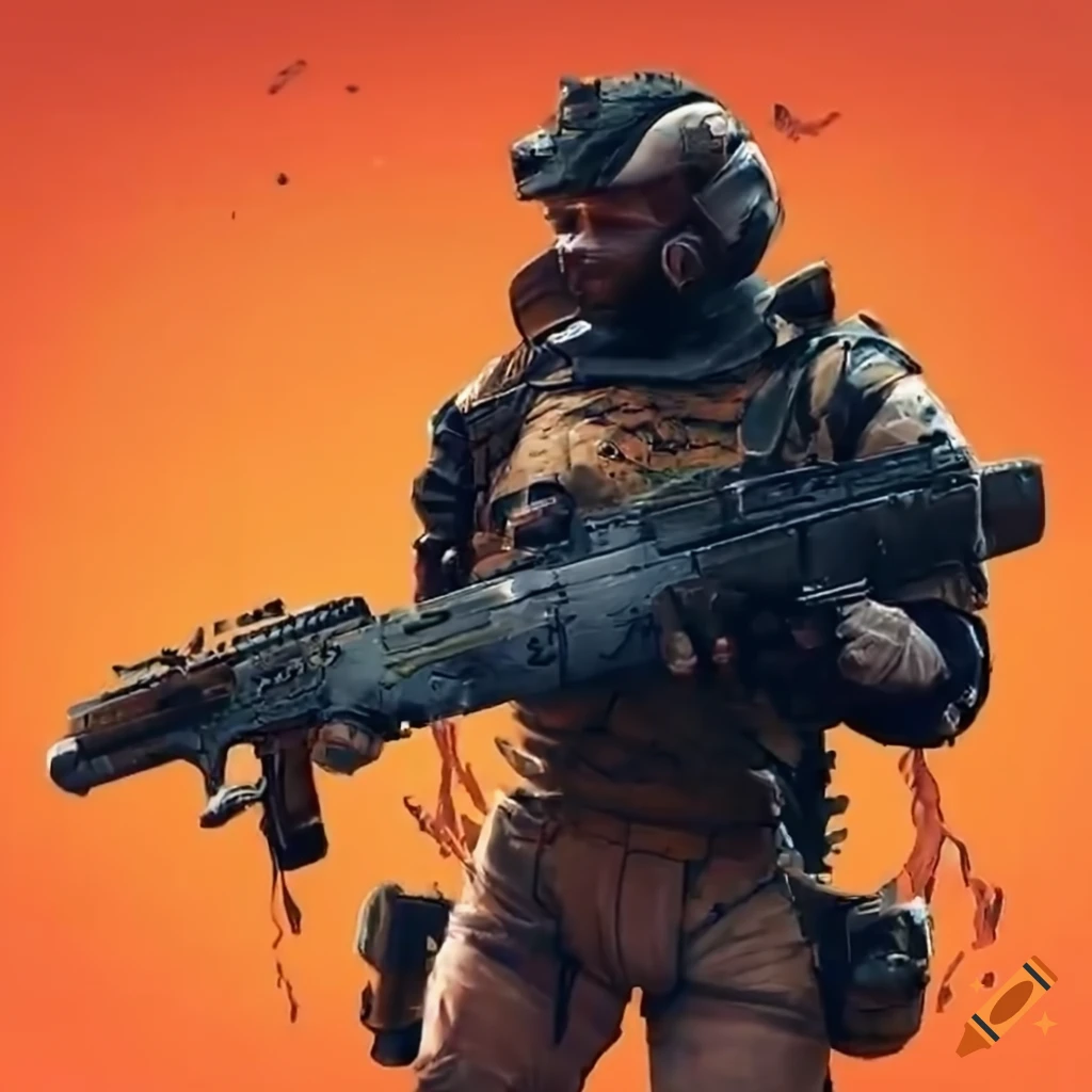 Team-based shooters on Craiyon