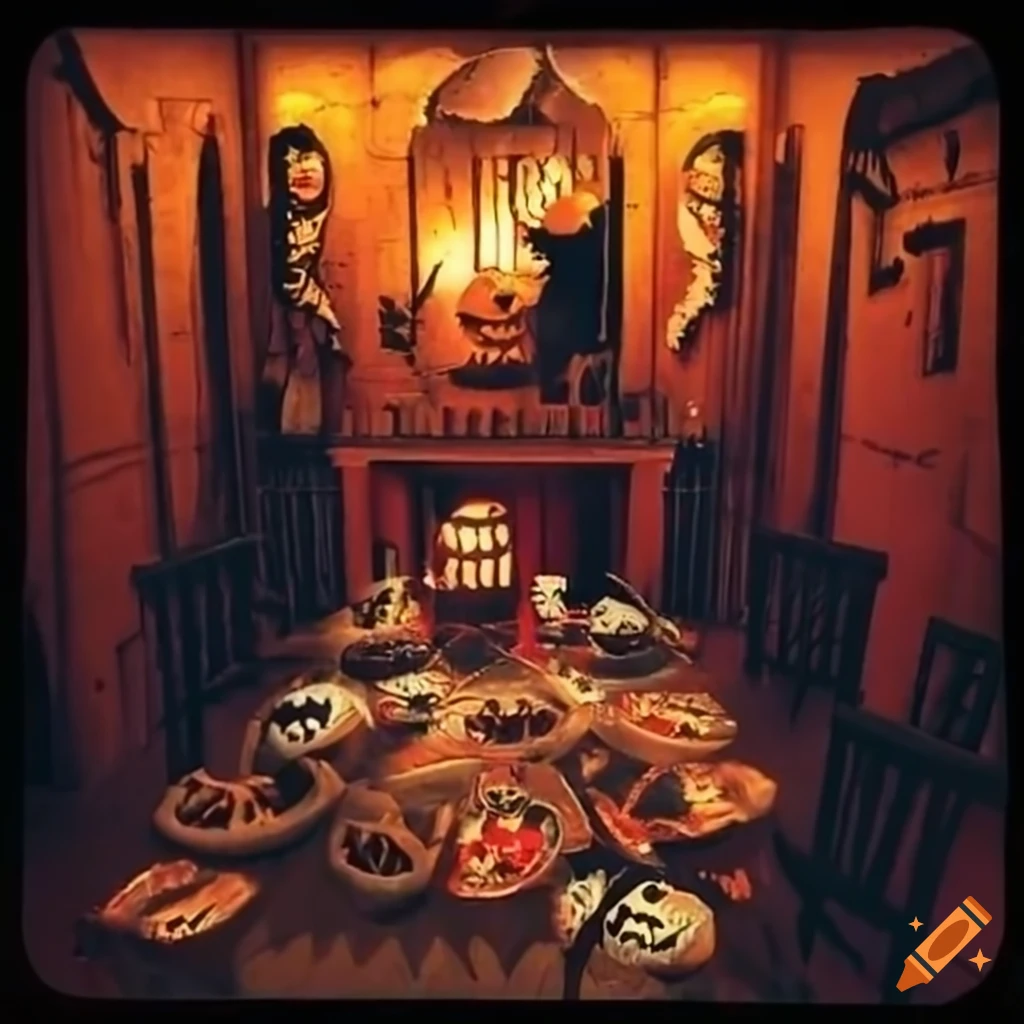 Halloween-themed server exploration