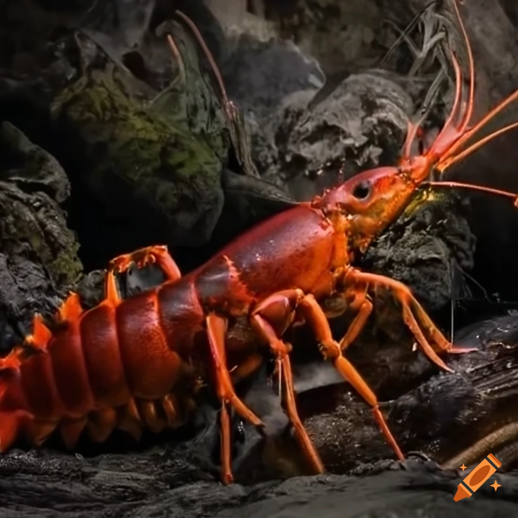 Lobster with a blank face for easy photoshop on Craiyon