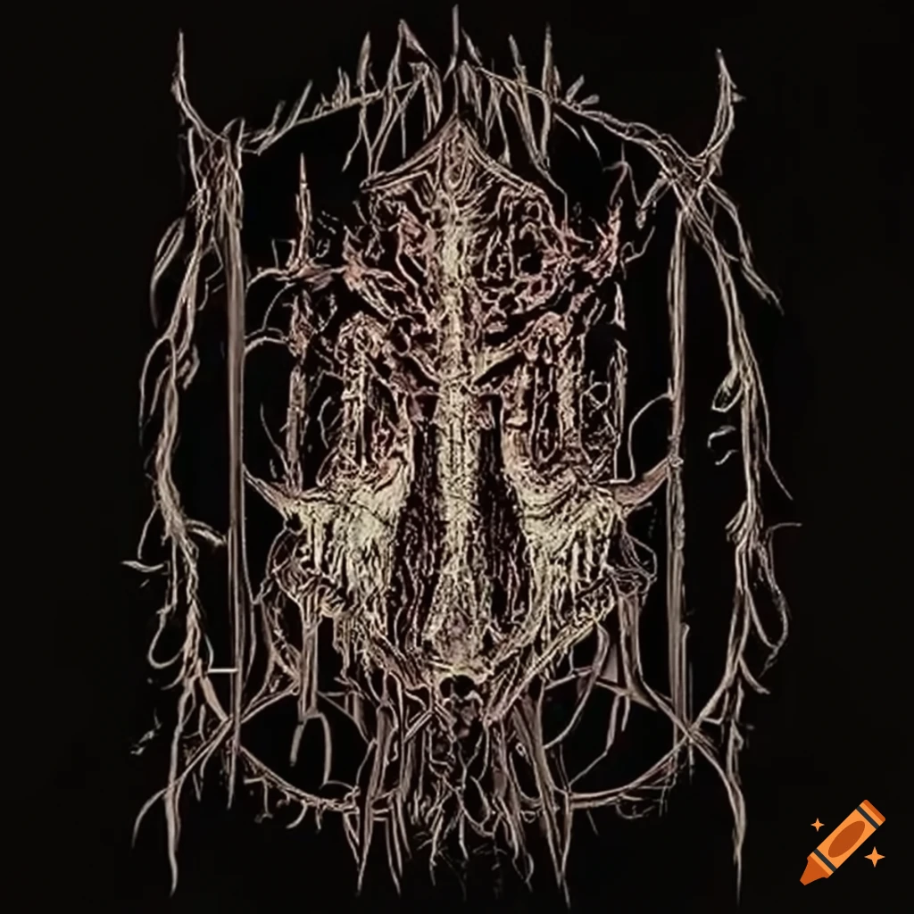 Metal band logo of 'KONG COUNTRY' on Craiyon