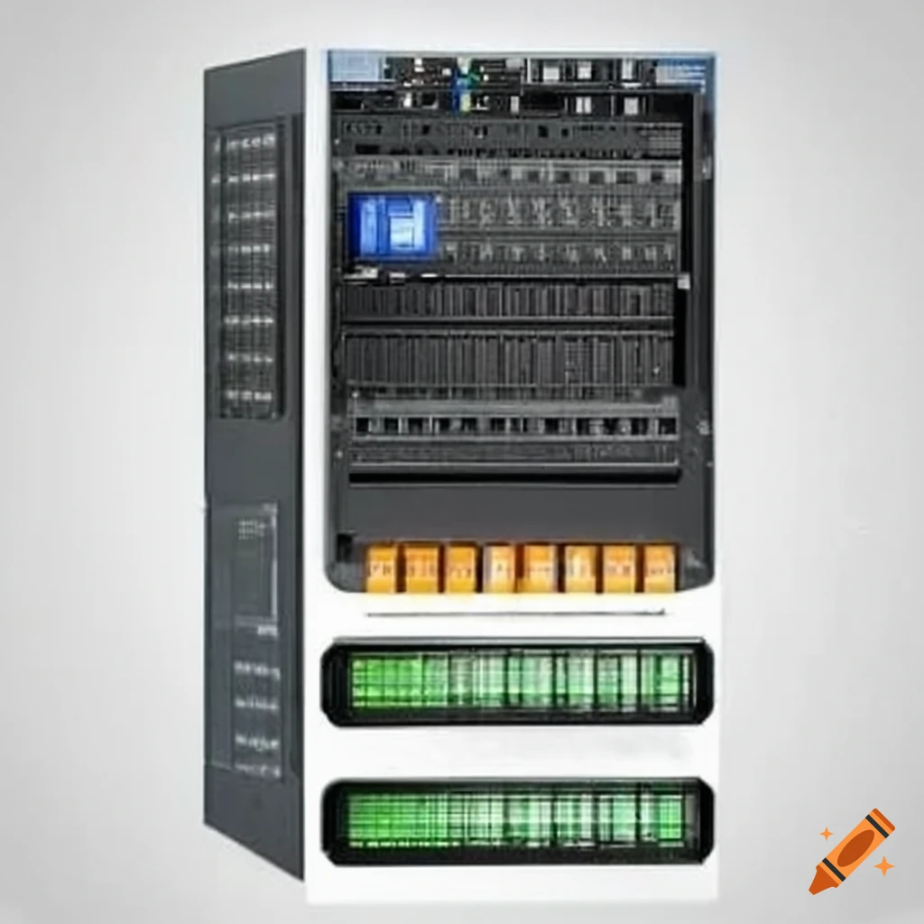 Illustration of discovering active servers on Craiyon