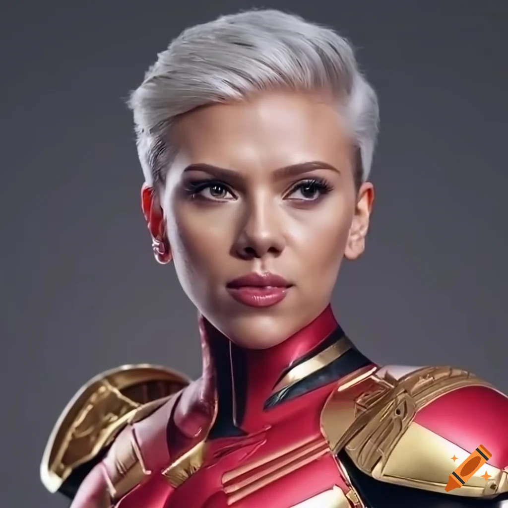 Super detailed futuristic armor with scarlett johansson and zendaya ...