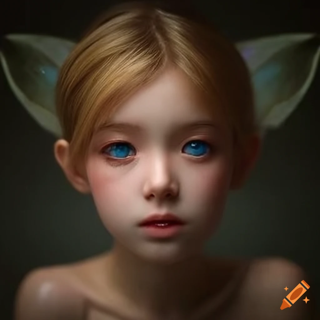 Young fairy artwork on Craiyon