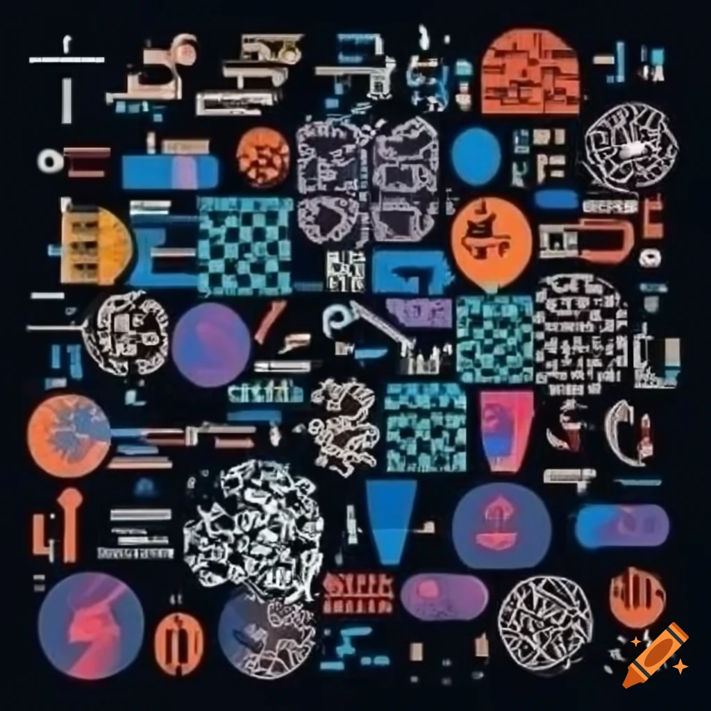 Visualization of different types of human intelligence on Craiyon