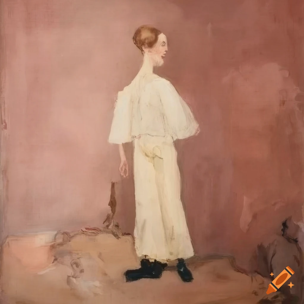 Translucent portraits of vintage figures on Craiyon