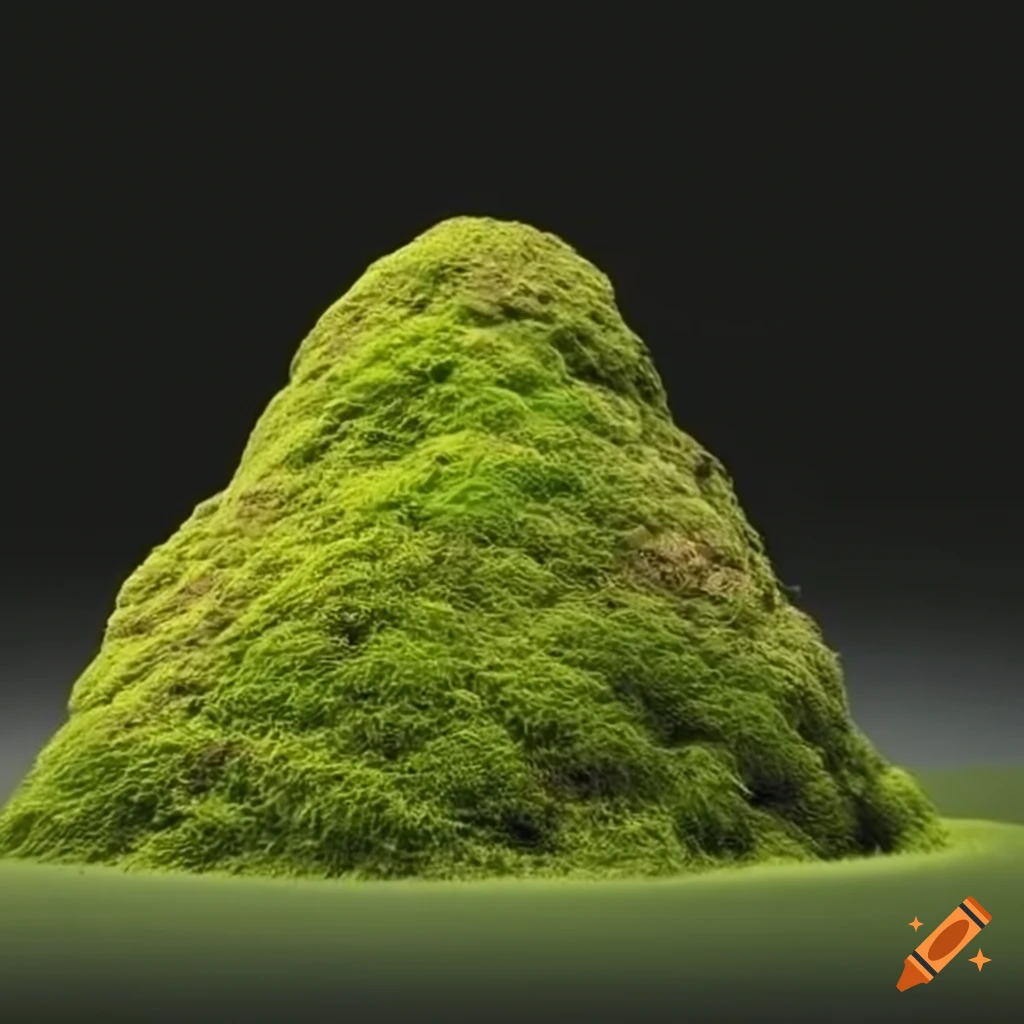 Mound of moss on Craiyon