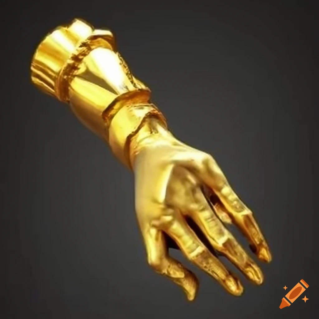 Golden hand of midas