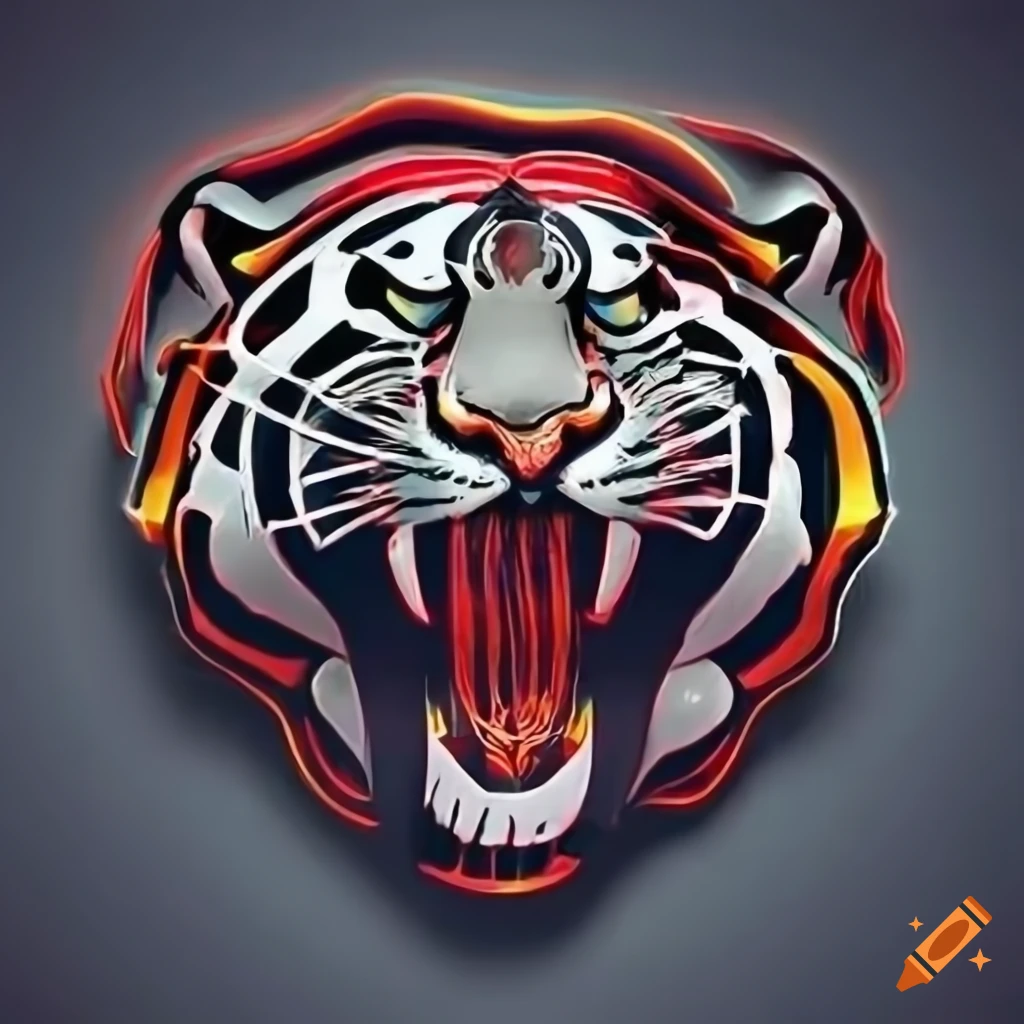 Logo di una squadra di calcio chiamata 'Lumas' con tigre on Craiyon