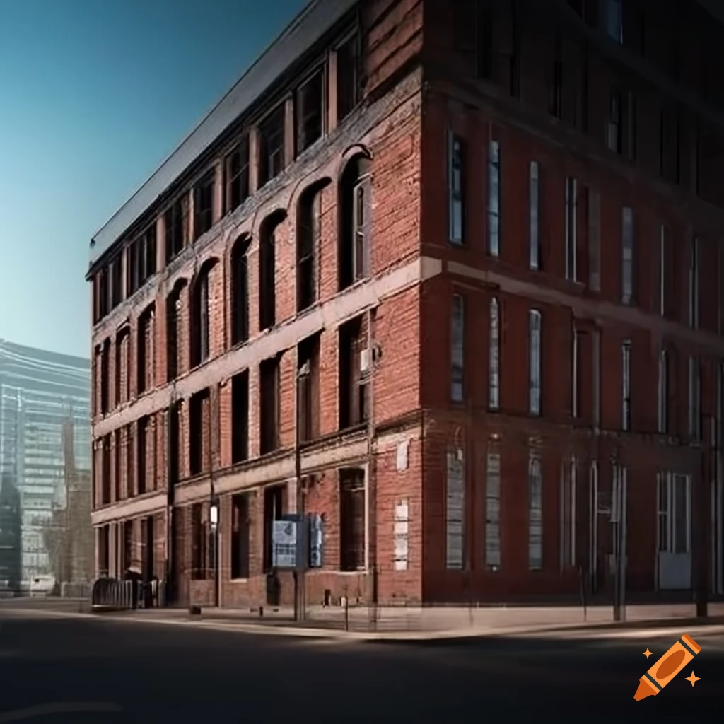 Realistic image of medical clinic with brick exterior on Craiyon