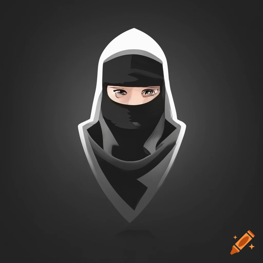 White ninja ambiance logo