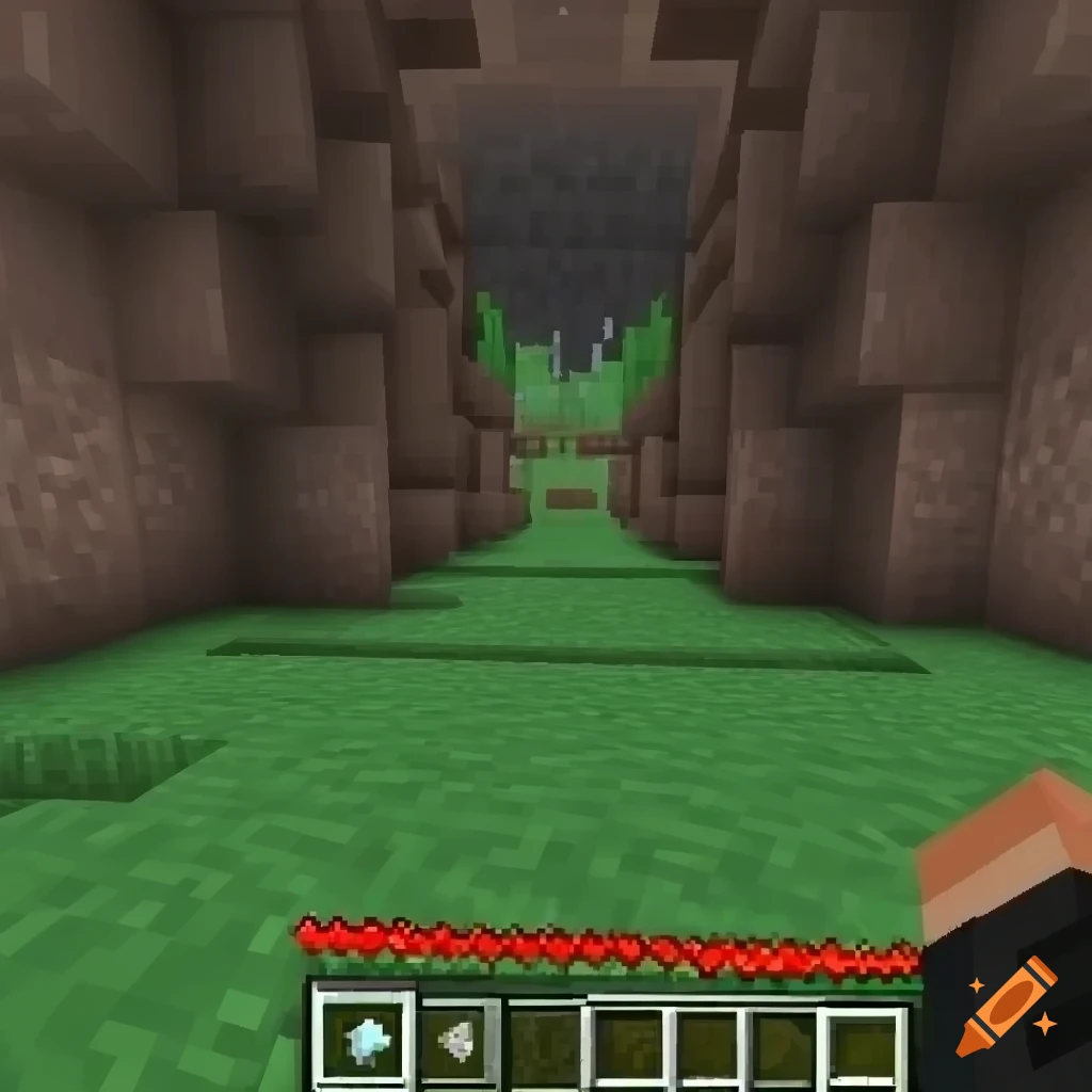 Screenshot of an immersive minecraft mod