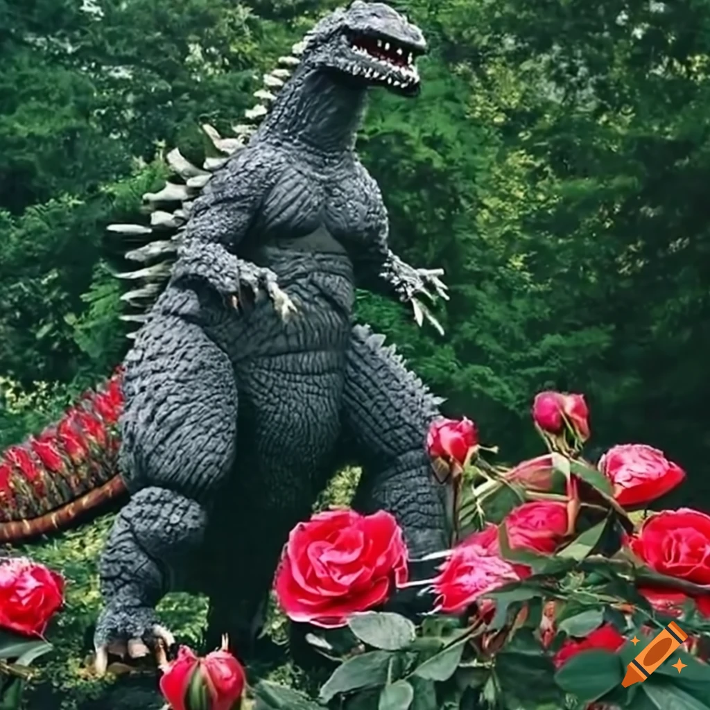 Elderly man with long hair and beard riding godzilla on Craiyon