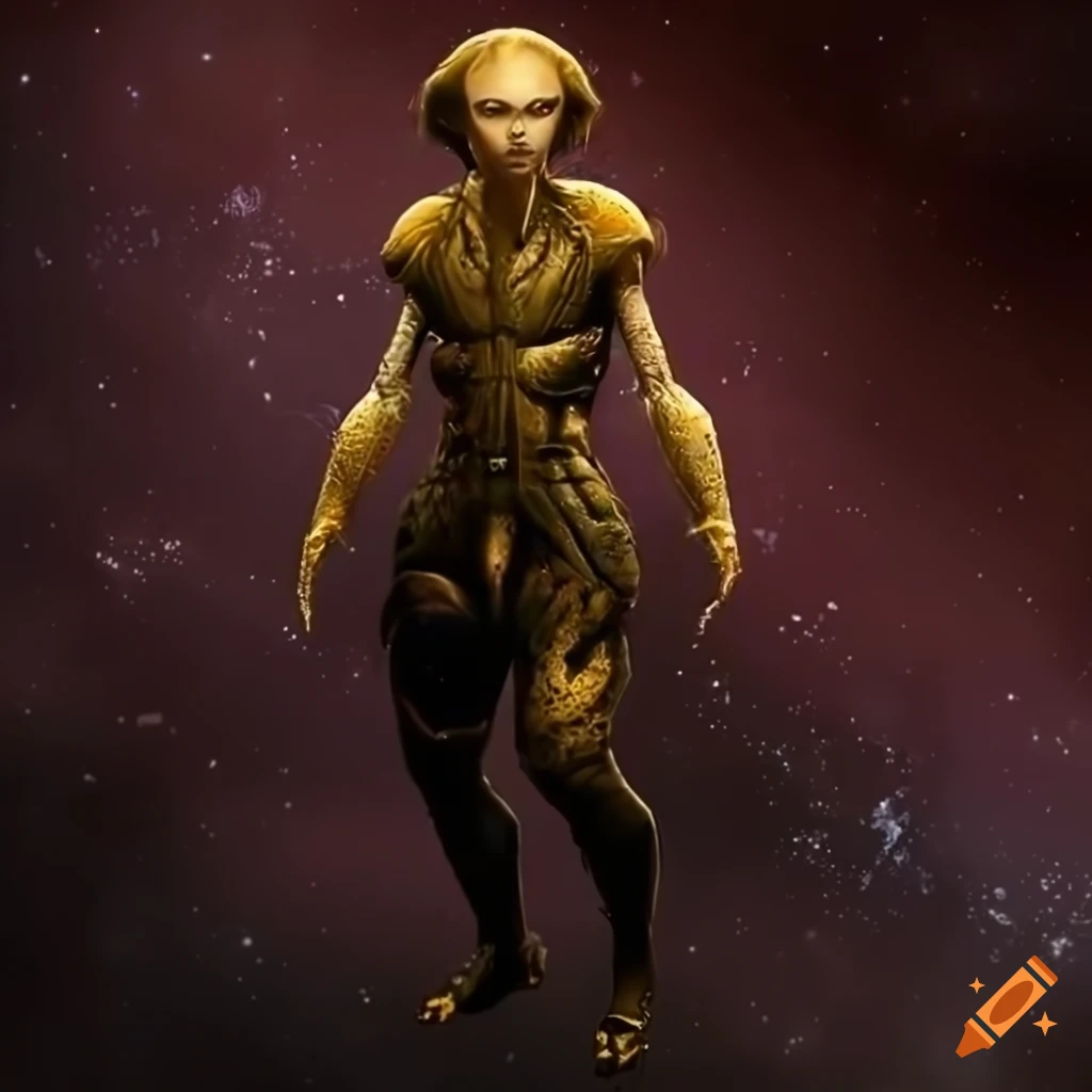 Fantasy bee on an alien planet on Craiyon