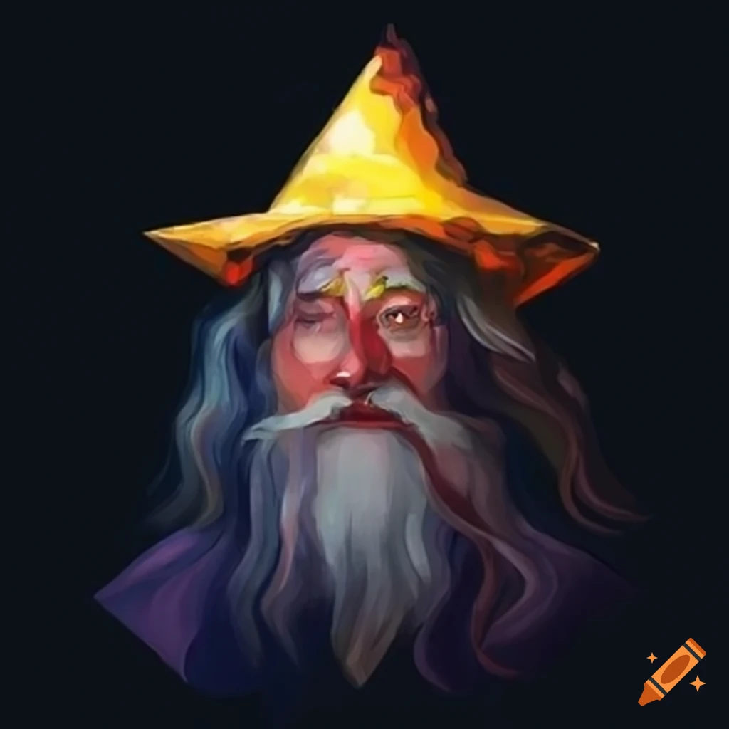 Image of a wizard with a star-shaped hat