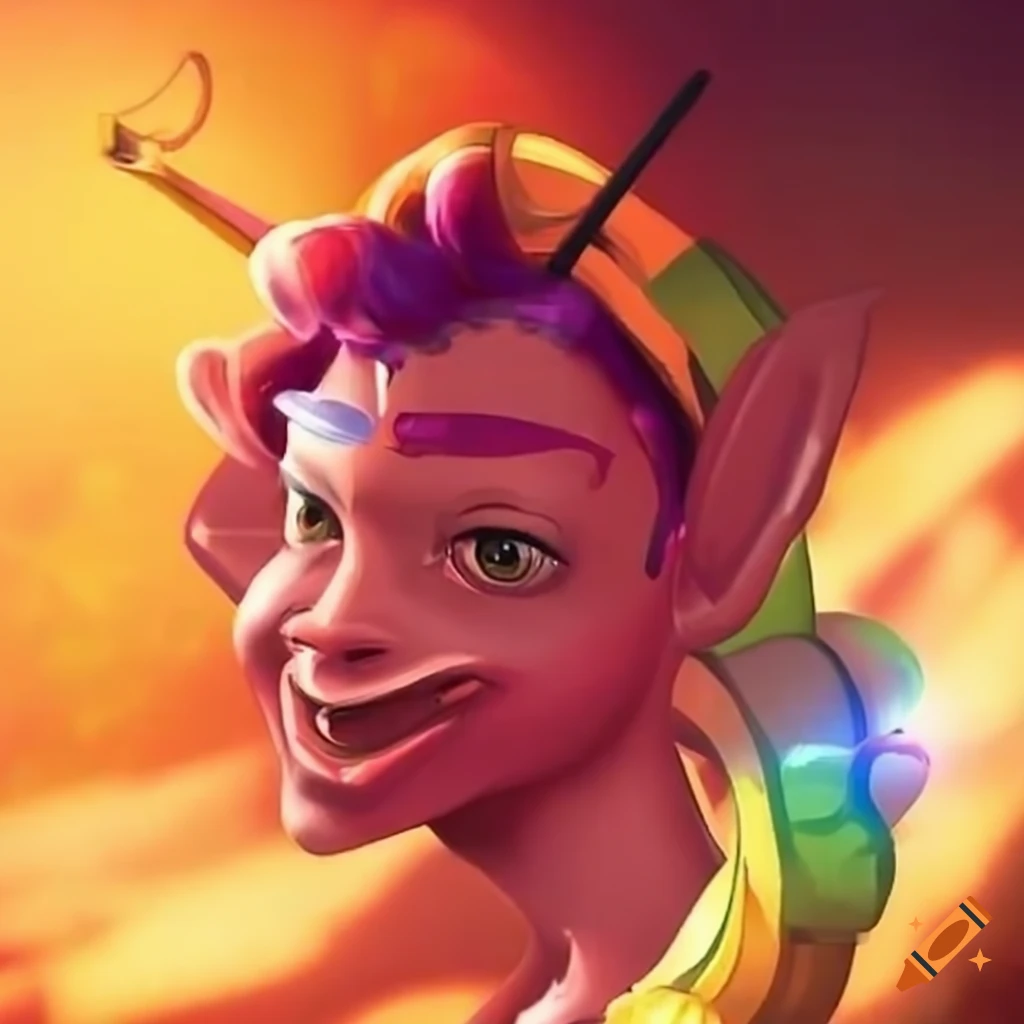 Flingus pargunt character illustration