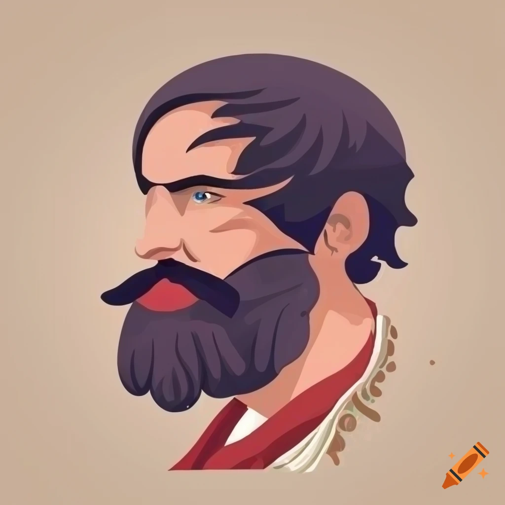 Vector art of a British Navy sailor in the Regency period on Craiyon