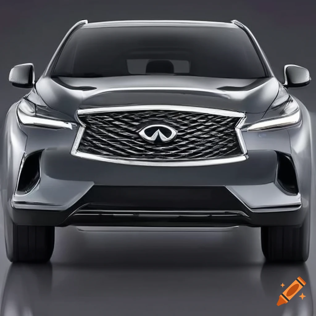 Rear view of a 2023 infiniti suv