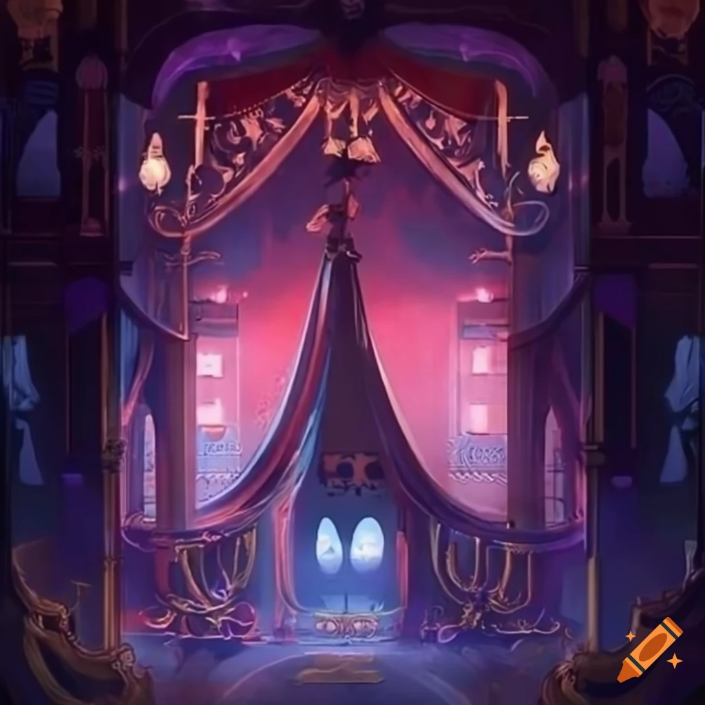 Aesthetic concept art of an elegant gate