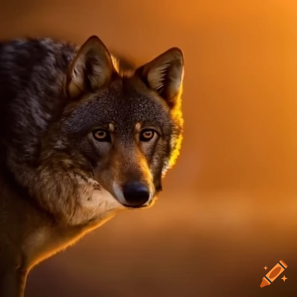 Wolf on spanish countryside on Craiyon