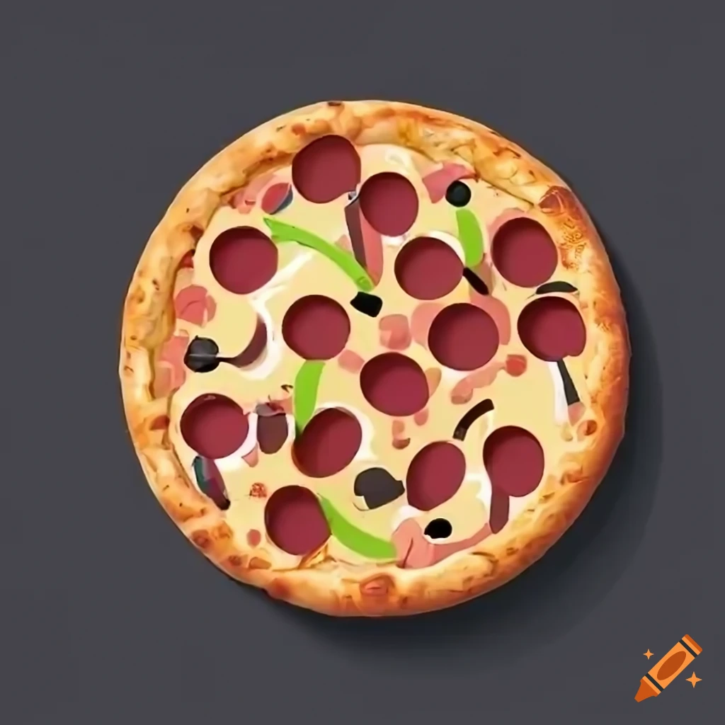 Pictogram of a pizza