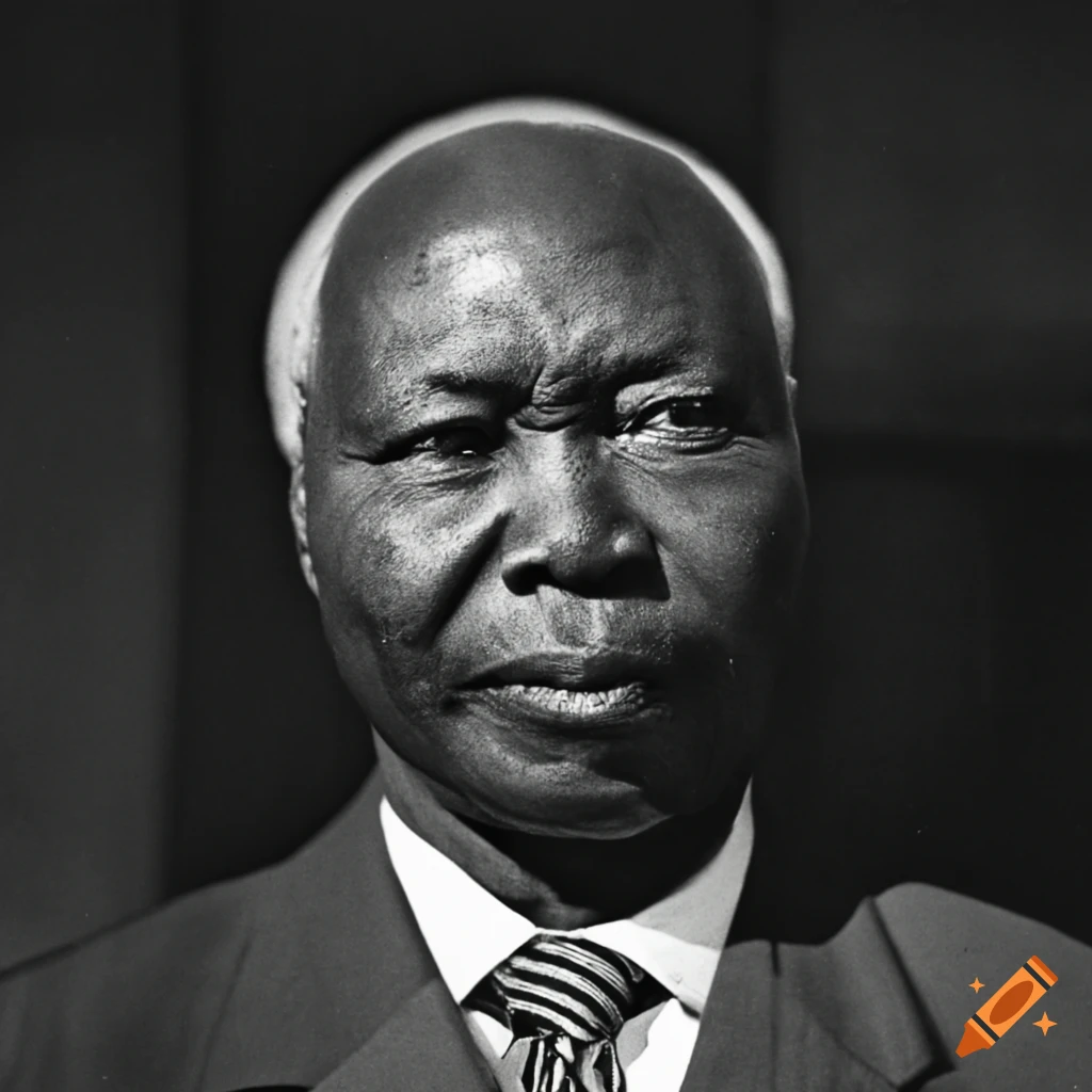 Portrait of daniel arap moi, kenyan politician on Craiyon