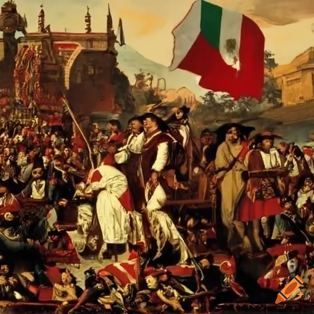 Historic image of mexican revolutionaries fighting for freedom on Craiyon