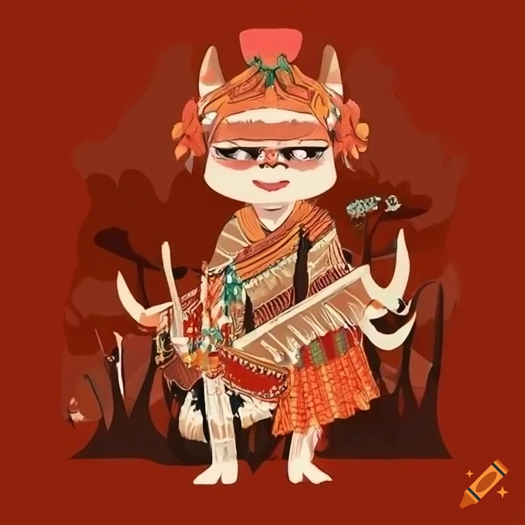 Tsou tribe animal art in taiwan