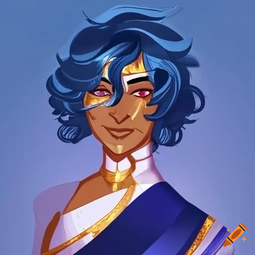 Spring season female eladrin arcana cleric on Craiyon