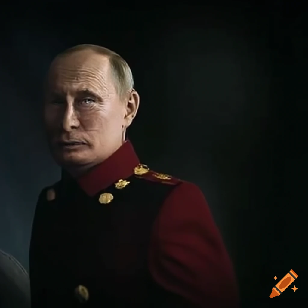 Image of putin dressed as a russian baron on Craiyon