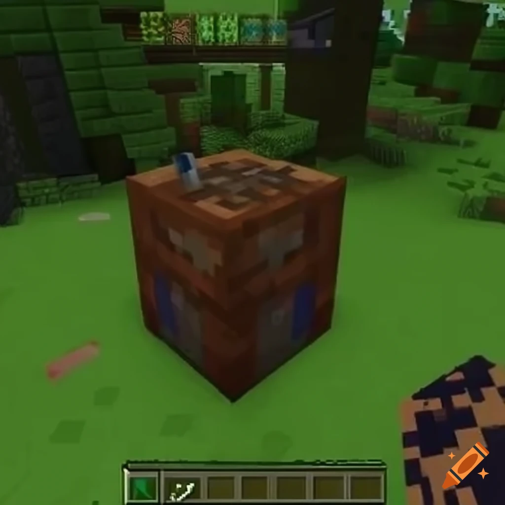 Cover of comprehensive minecraft guide on Craiyon