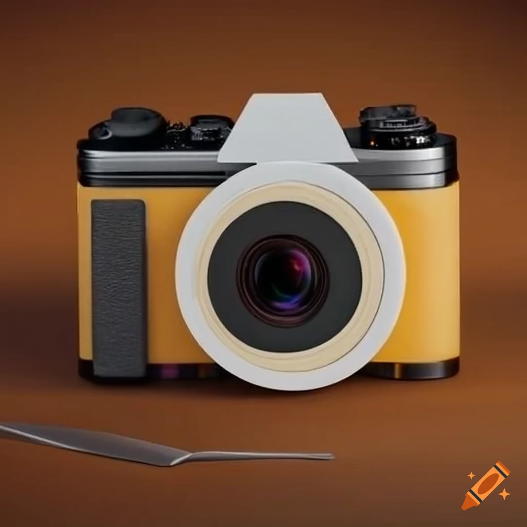 Camera made of cheese