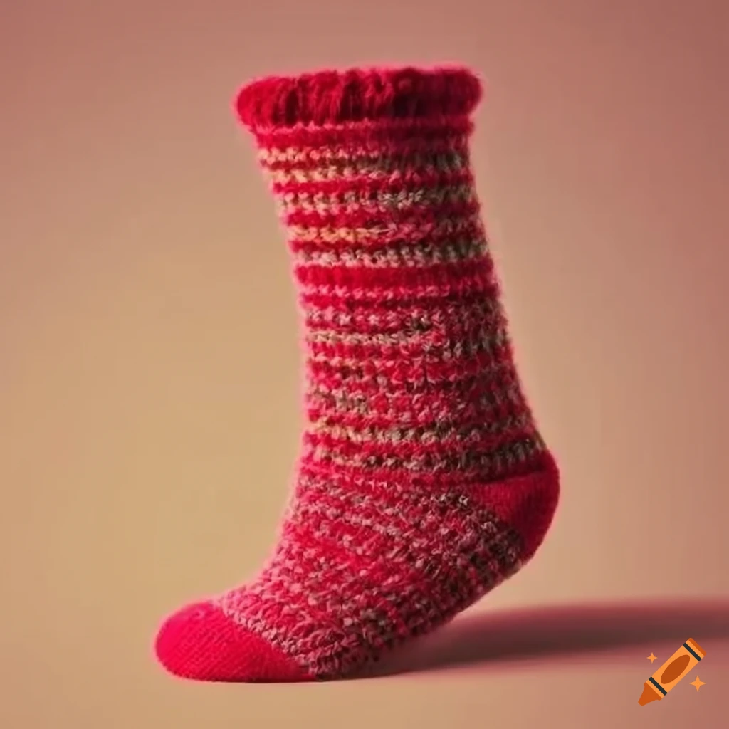 Colorful woolen socks