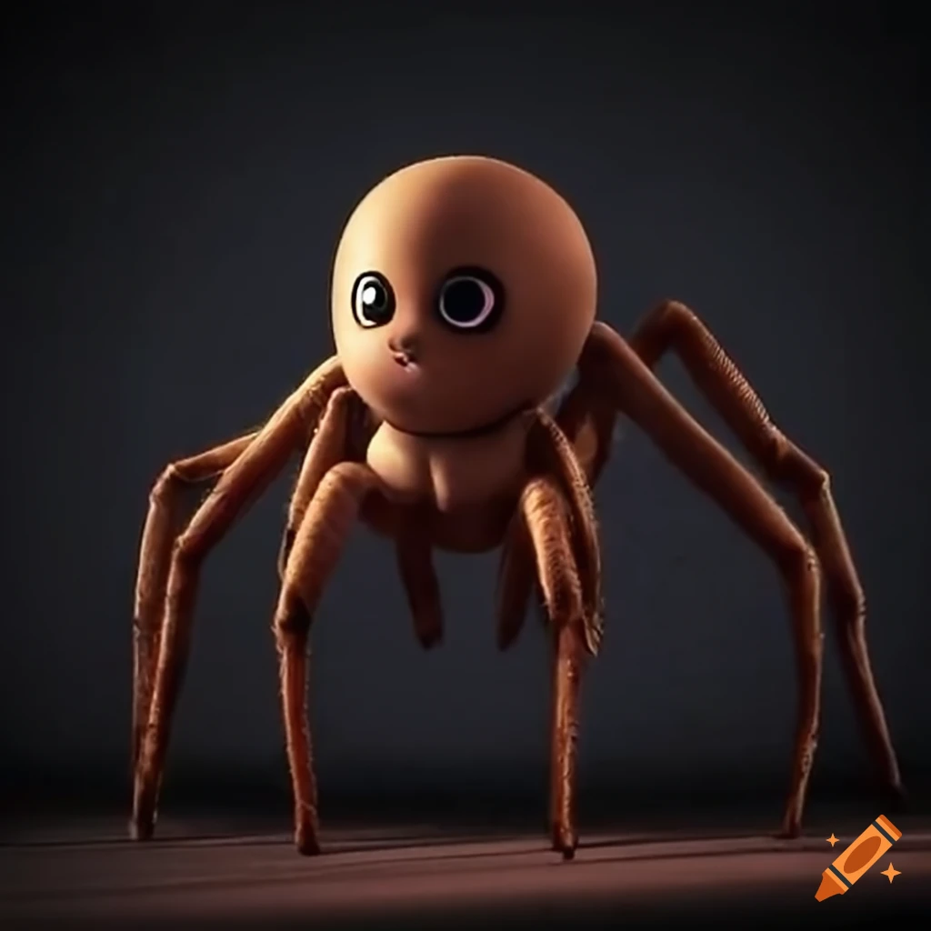 Classroom with spider children