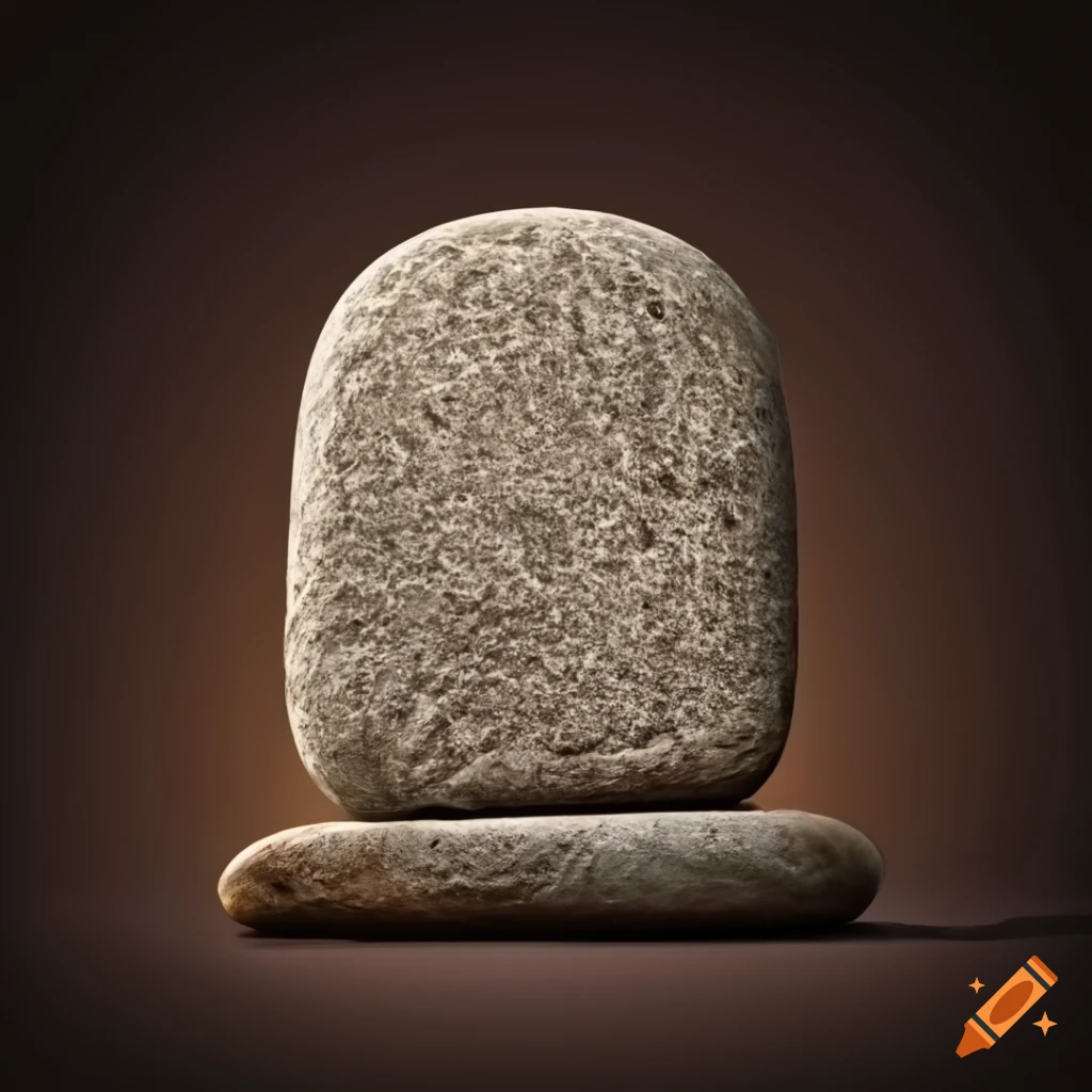 Stone tablet on Craiyon