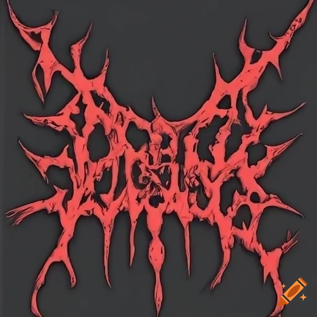 Deathcore logo for 'desanite' brand
