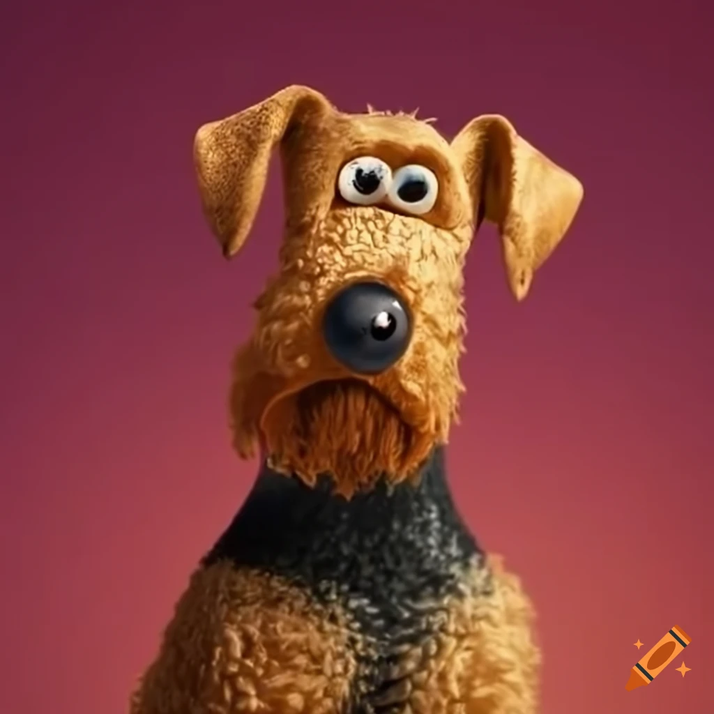 Wallace and gromit with sesame street characters on Craiyon