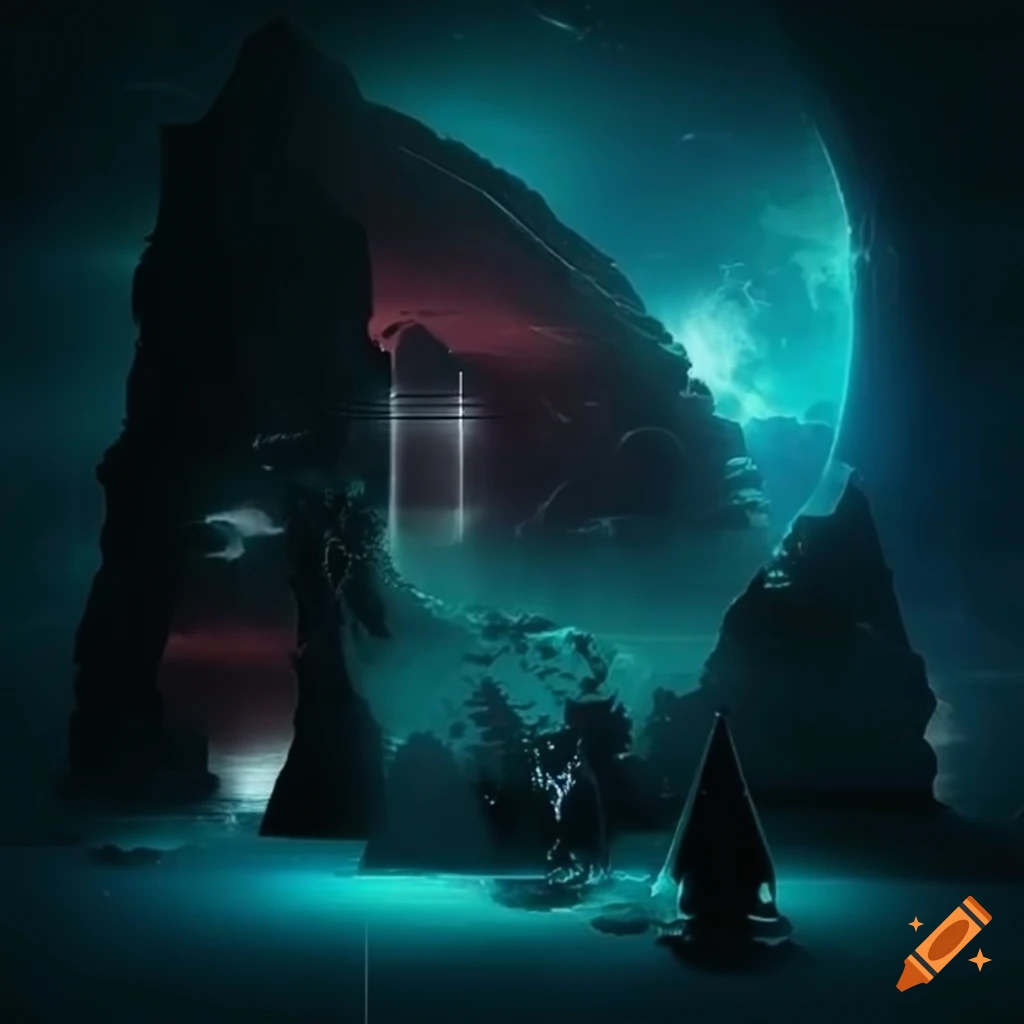 Abstract image of infinite creative space