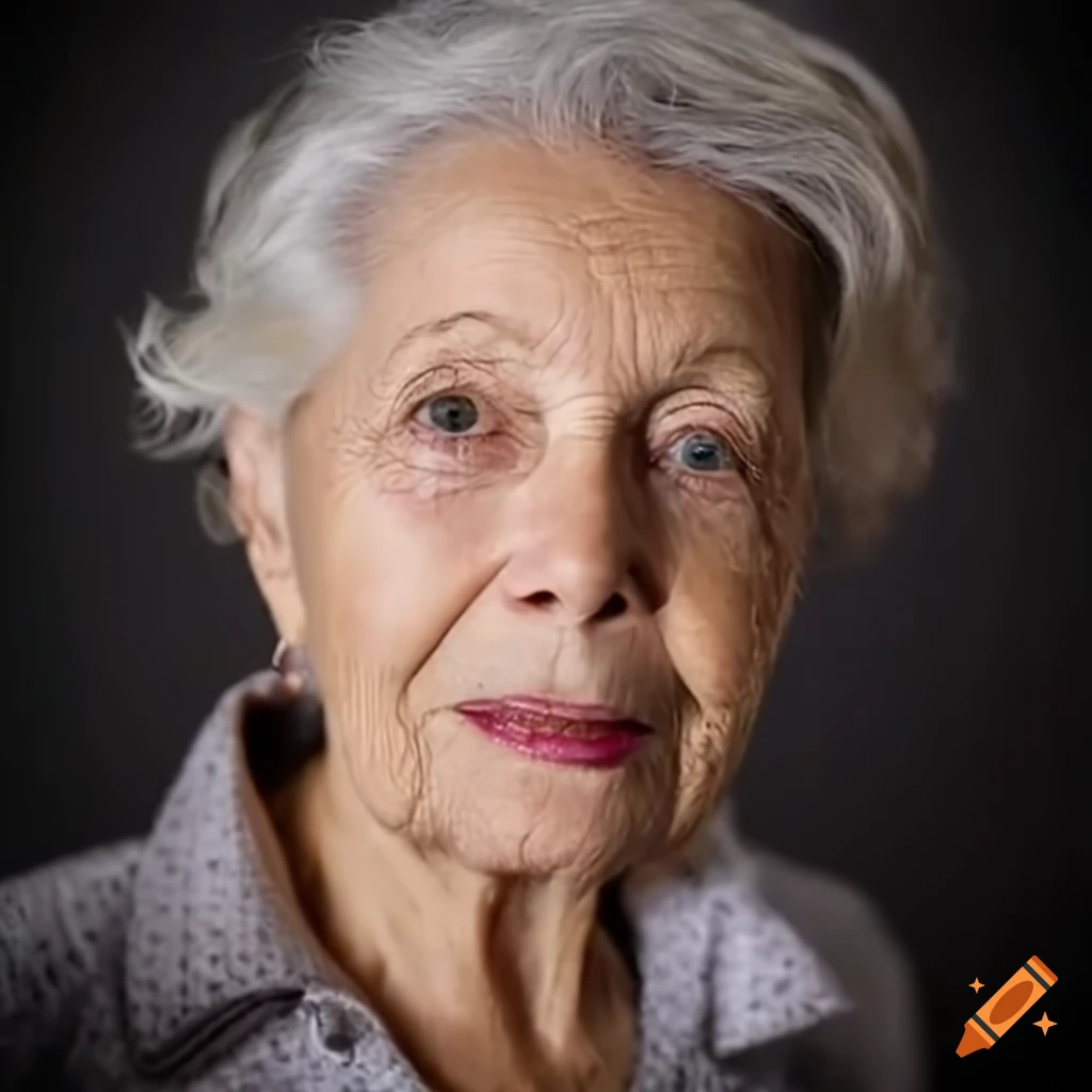 Portrait of a kind-looking woman