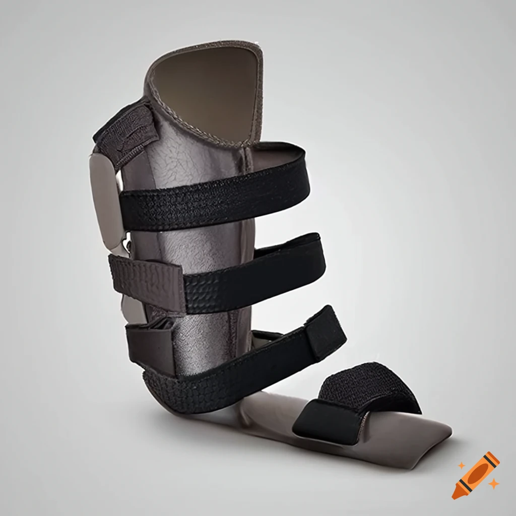 Image of a full leg removable splint
