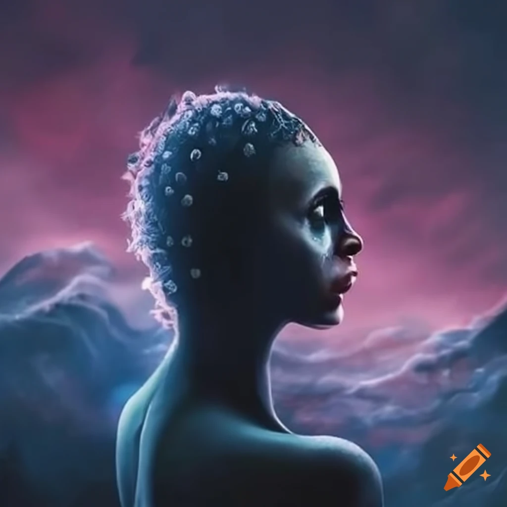 Powerful and scary spiritual image on Craiyon